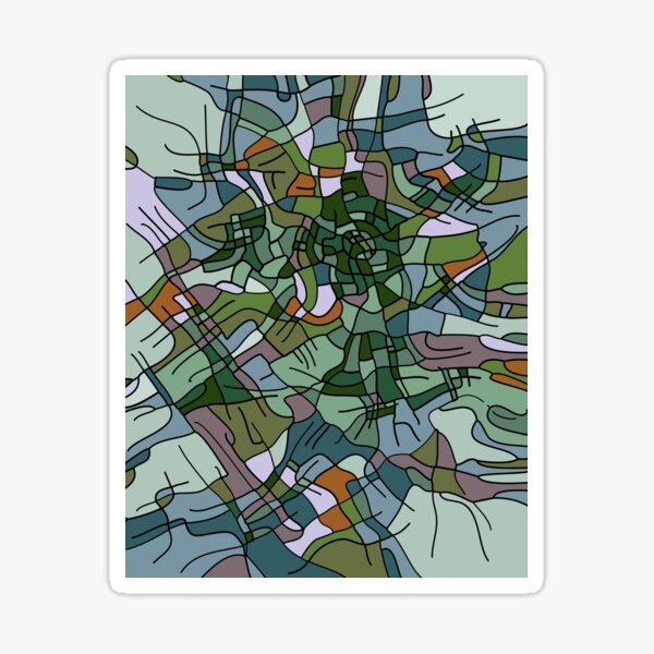 "Thaw structure" Sticker by MysticaLink | Redbubble