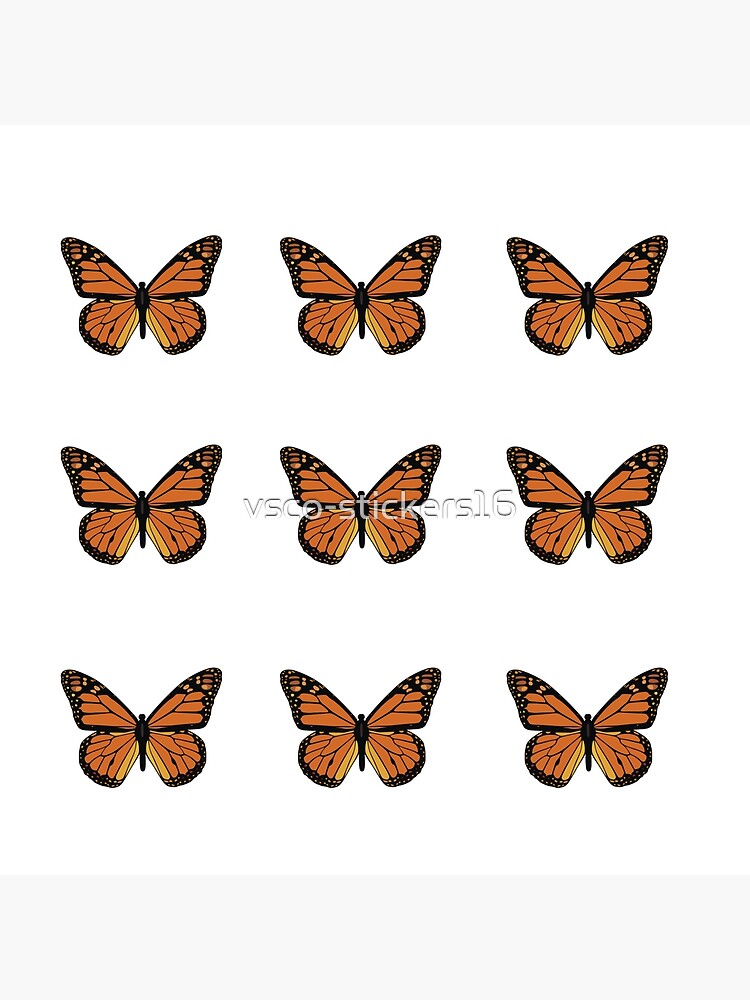 "butterfly sticker pack" Poster by vsco-stickers16 | Redbubble