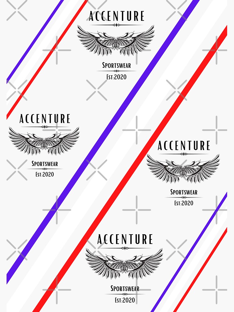 "Accenture Gym Products" Sticker for Sale by Petermac44 | Redbubble