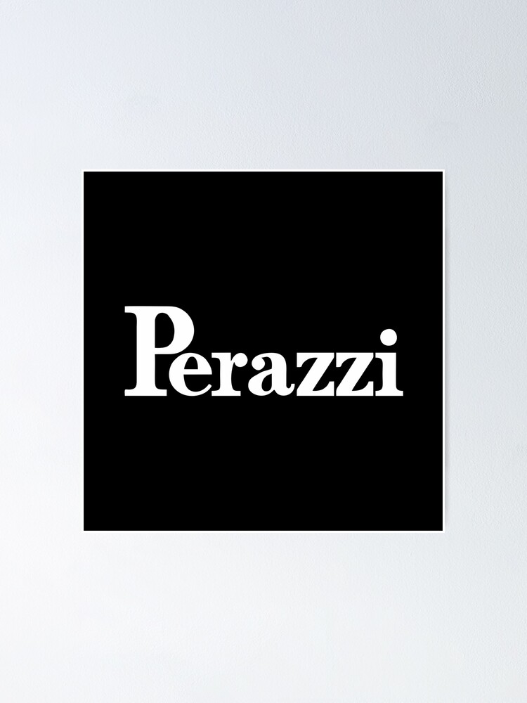 "PERAZZI LOGO" Poster by Feltlew | Redbubble