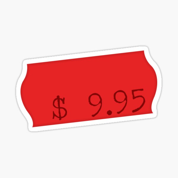 Price Tag Sticker