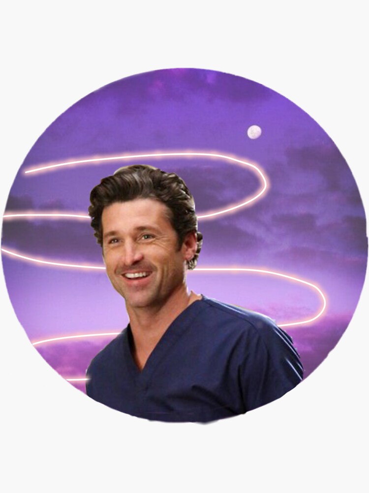 "Derek shepherds starter pack" Sticker for Sale by mariieetremblay ...