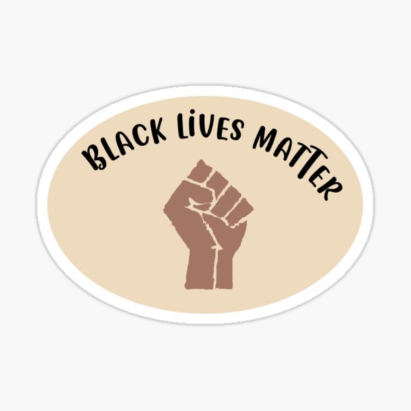 "blm fist" Sticker for Sale by beachbionic2 | Redbubble