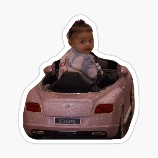 "Stormi Glitter Bentley" Sticker by ehillenbrand | Redbubble