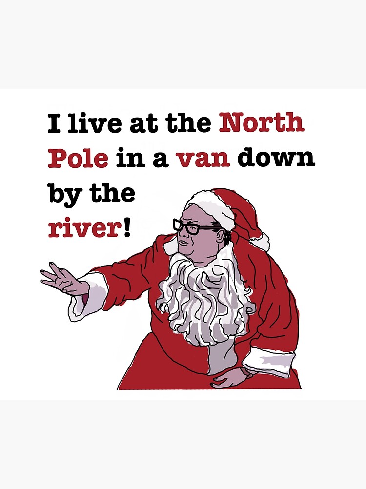 "Santa- Matt Foley" Photographic Print for Sale by km83 | Redbubble