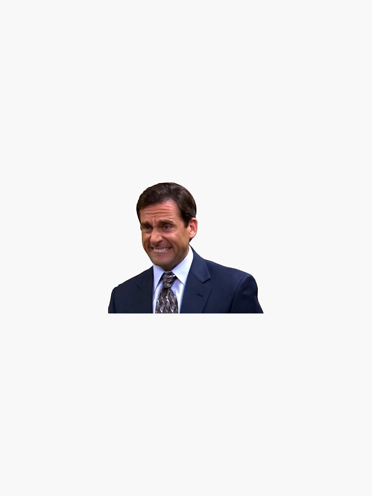 "Michael Scott Sticker!" Sticker for Sale by cooliodesigns | Redbubble