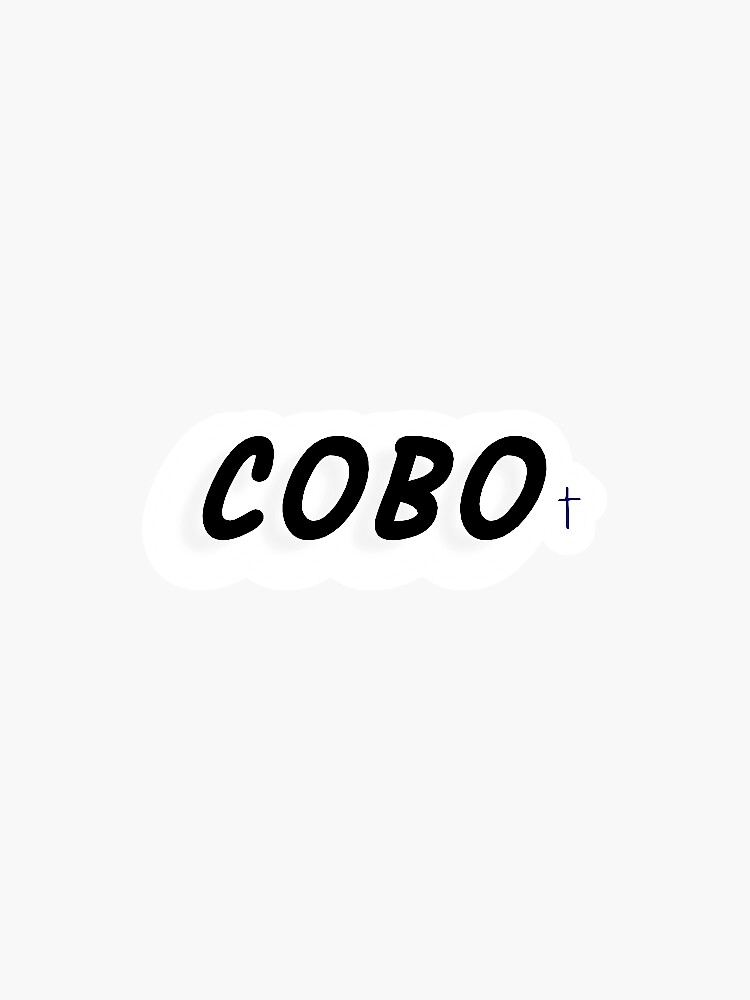 "COBO" Sticker by mdonmoyer3 | Redbubble