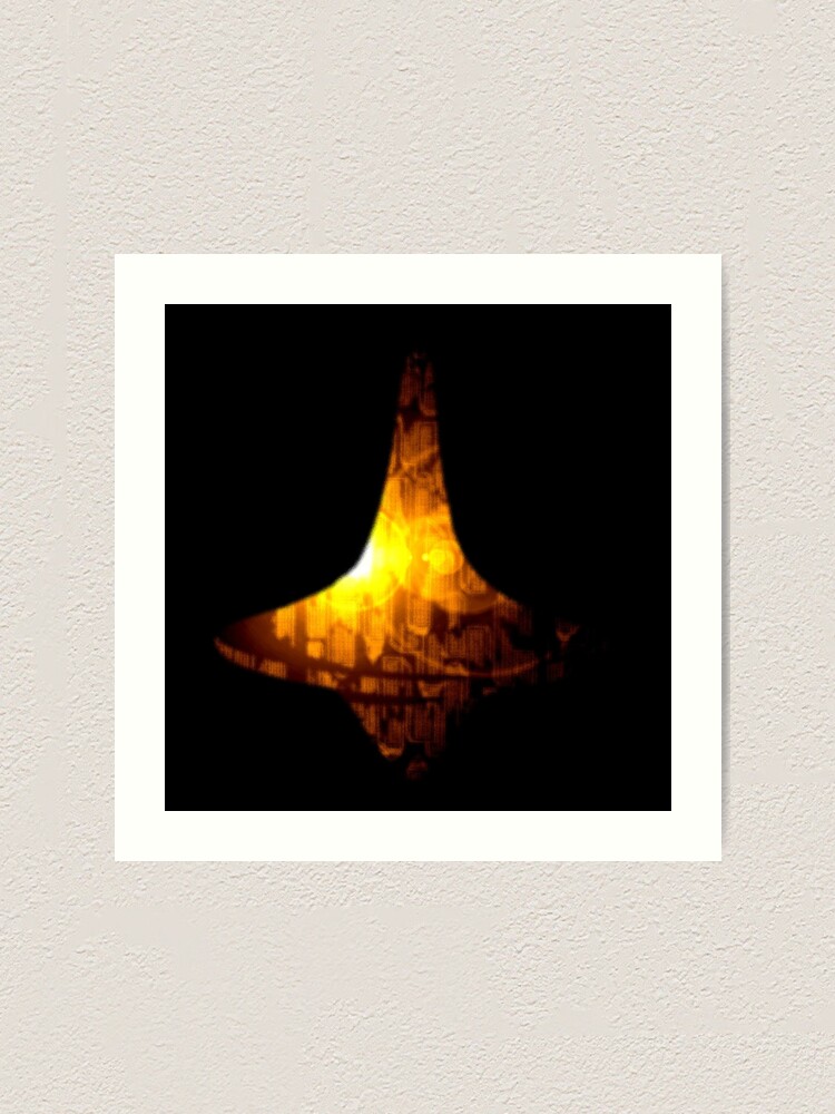 "Inception - Spinning Top Cobb's Totem" Art Print by Presumably | Redbubble