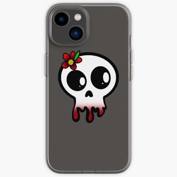 "Dripping Skull" iPhone Case for Sale by JMDesignHouse | Redbubble