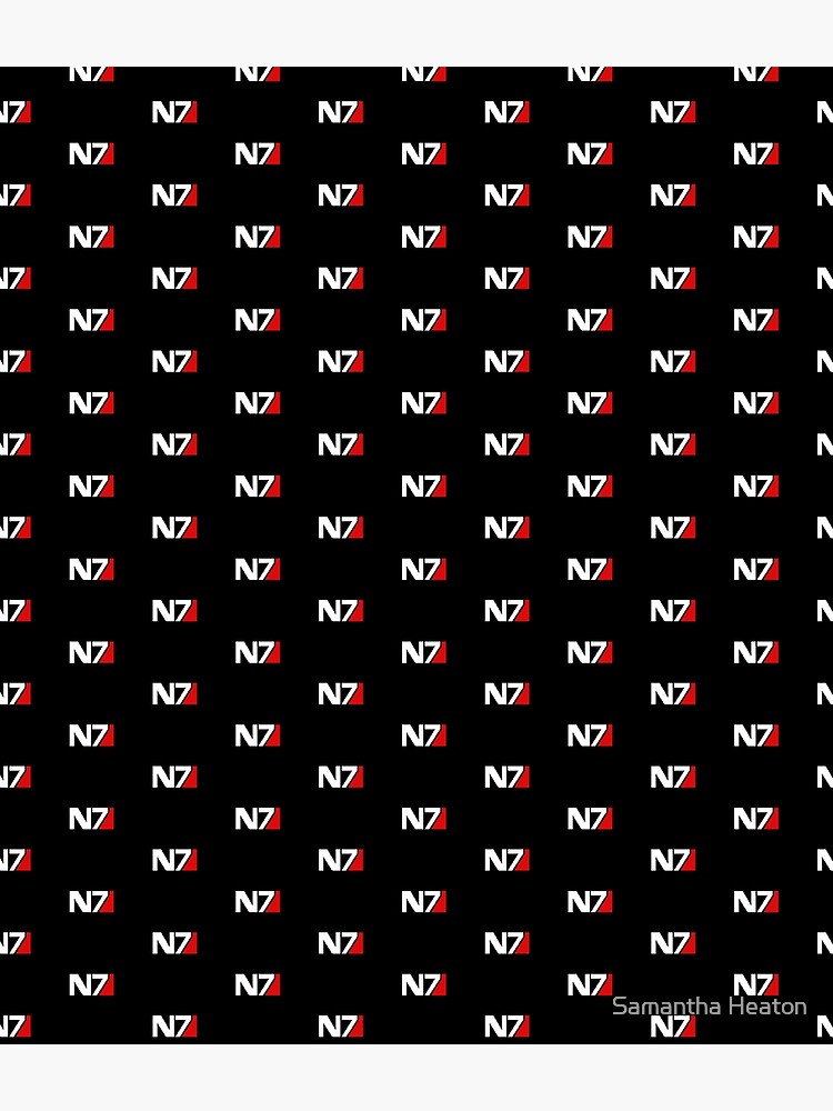 "Pixellated N7 Spectre Badge Mass Effect Stripeless" Backpack for Sale ...