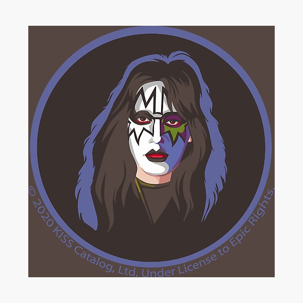 "KISS - The Spaceman - Awesome Neon Look Vector Illustration ...