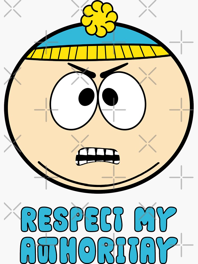 Round Angry Cartman Sticker For Sale By Potatoegoat Redbubble