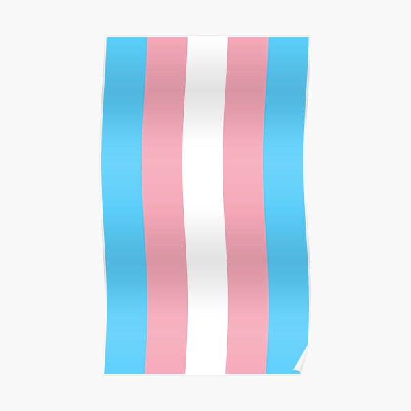 "Vertical Transgender Pride Flag" Poster for Sale by Dator-Abstracts ...