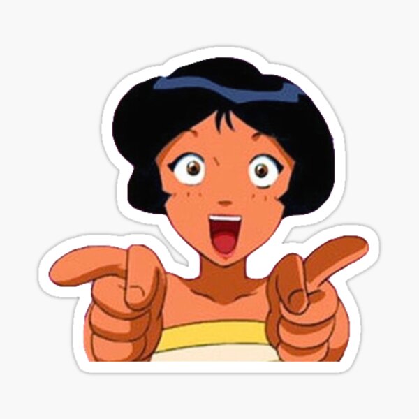 Totally Spies Alex Sticker By Georgiananas Redbubble