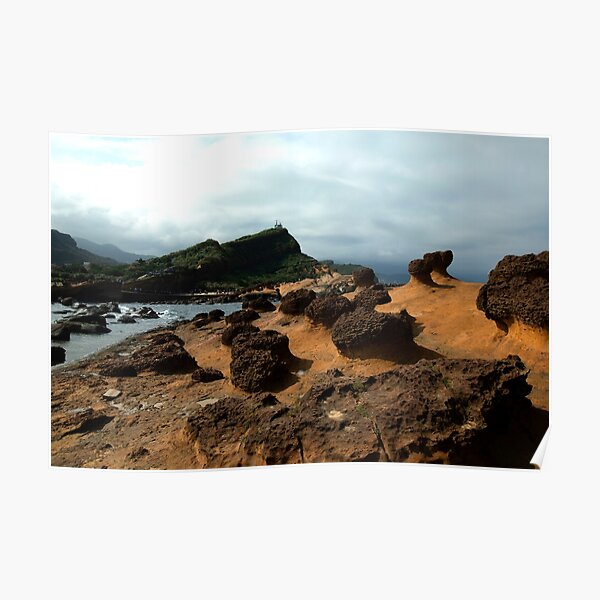 "Yehliu Geopark, Taipei, Taiwan" Poster for Sale by HTPOP | Redbubble
