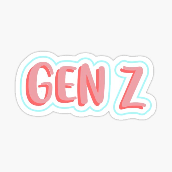 "Gen Z sticker pack" Sticker for Sale by mariieetremblay | Redbubble