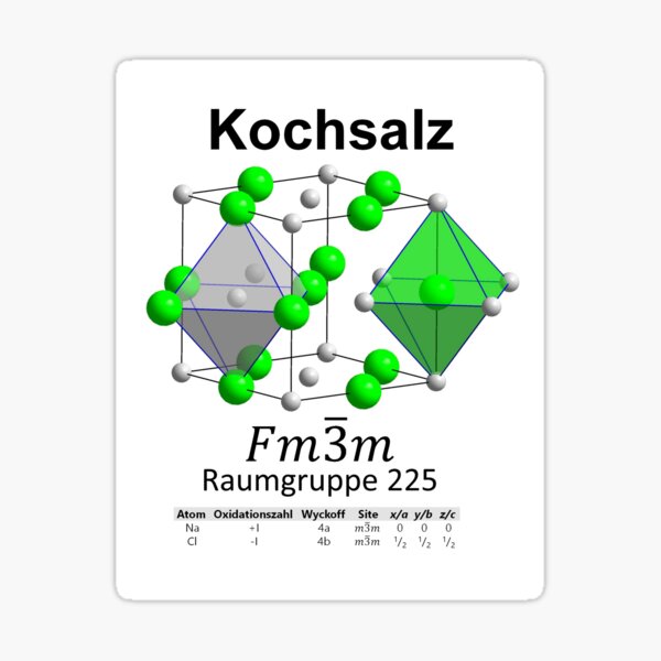 "Saline structure" Sticker by Conschdl | Redbubble