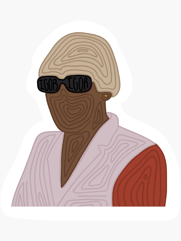 "Tyler The Creator Igor Sticker" Sticker for Sale by IsaDesignsStuff ...