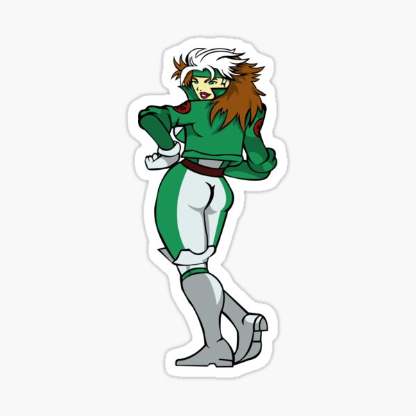 "ROGUE BOMBSHELL MVC2" Sticker for Sale by CreativeFlame | Redbubble