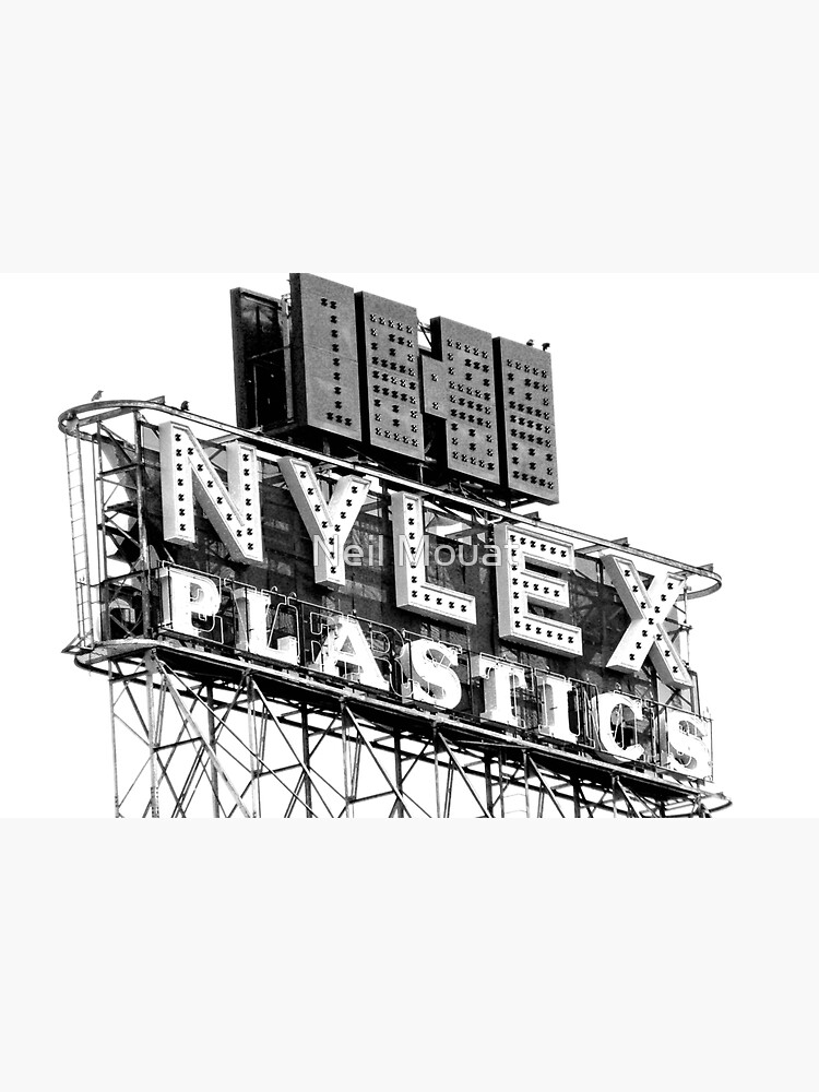 "nylex neon sign" Sticker for Sale by neilmouat | Redbubble