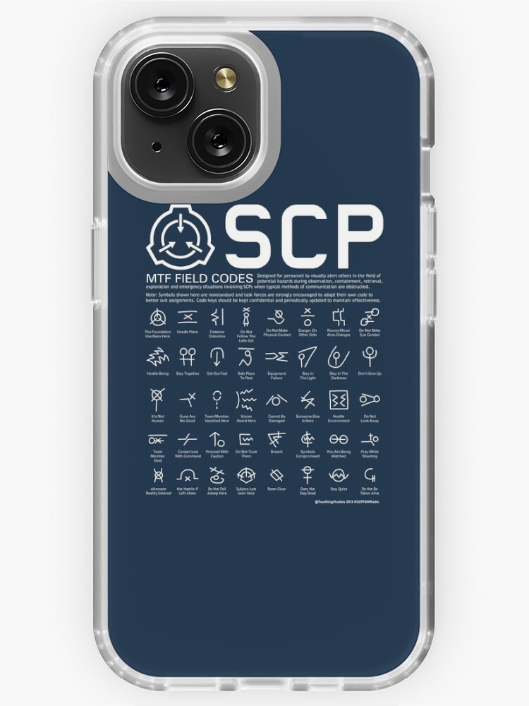 "SCP MTF Field Codes by ToadKing07" iPhone Case for Sale by ToadKingStudios | Redbubble