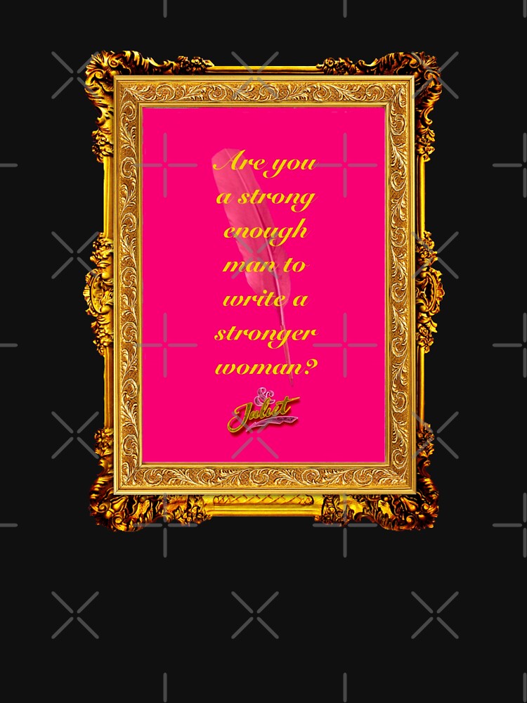 "& Juliet Musical Anne Quote with Frame" T-shirt by ValkyrieAddams ...