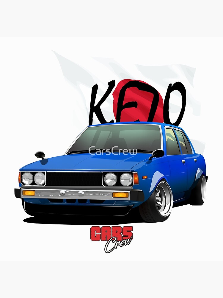 Póster «Toyota Corolla KE70» de CarsCrew | Redbubble