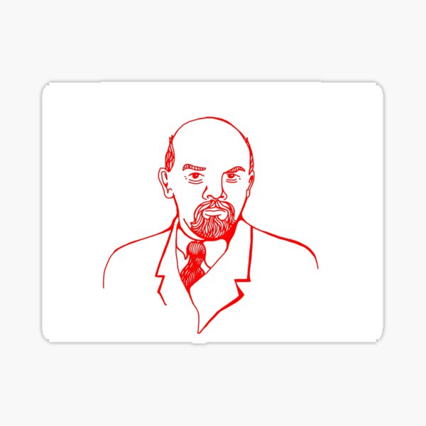 "Lenin" Sticker for Sale by kodysdrawings | Redbubble