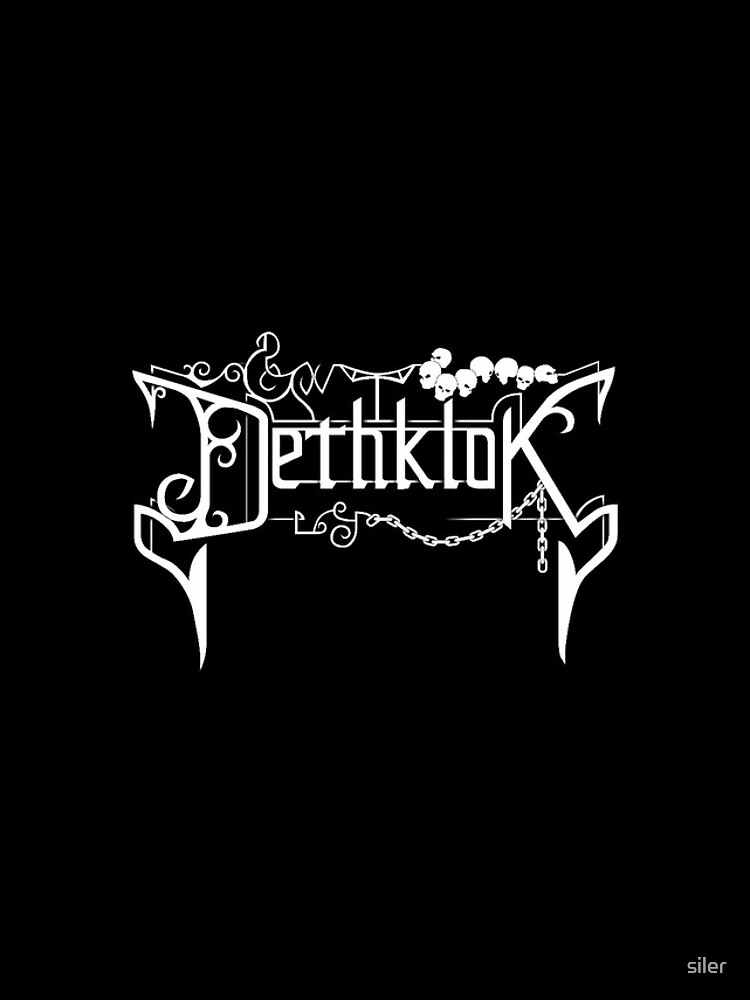 "Dethklok- The DethShirt" iPhone Case for Sale by siler | Redbubble