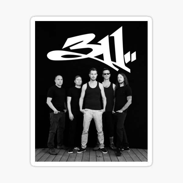 311 Band Tour Stickers | Redbubble