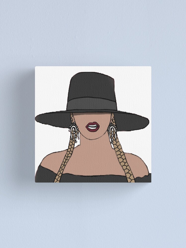 "BEYONCE GRAPHIC" Canvas Print for Sale by Lynsey Owen | Redbubble