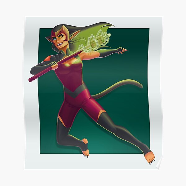 "Force Captain Catra" Poster for Sale by I-MAGE-D | Redbubble