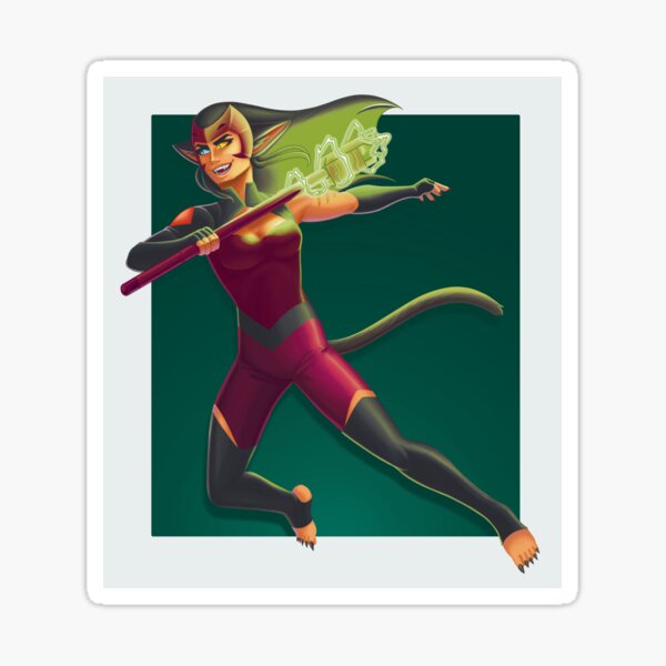 "Force Captain Catra" Sticker for Sale by I-MAGE-D | Redbubble