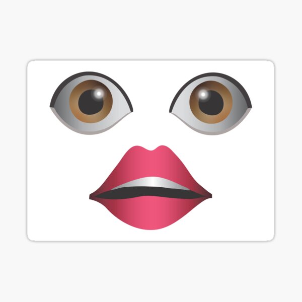 "Staring Eyes Emojis" Sticker by Morganbest | Redbubble