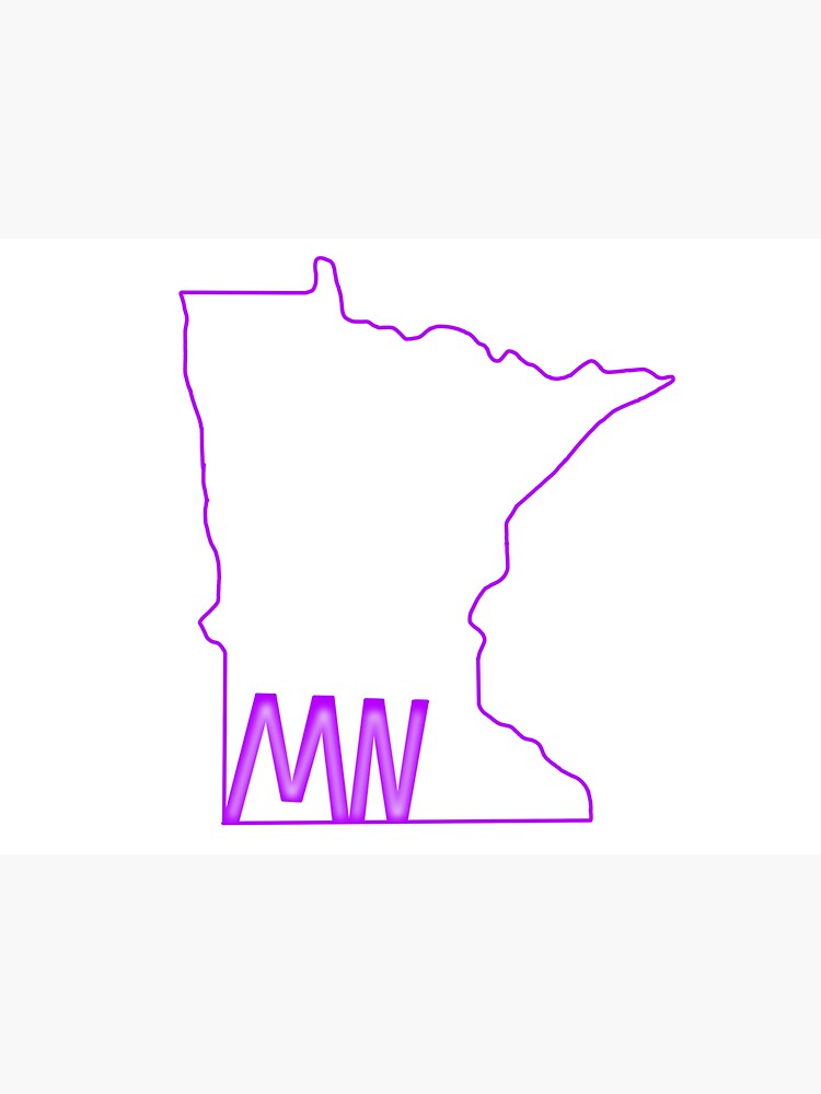 "Minnesota State Outline" Sticker for Sale by xojess | Redbubble