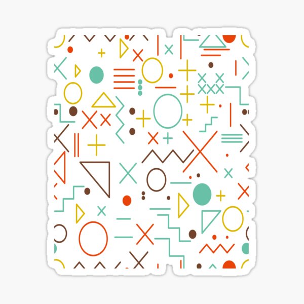 "Mathematics Geometry" Sticker for Sale by ayyoubdz | Redbubble