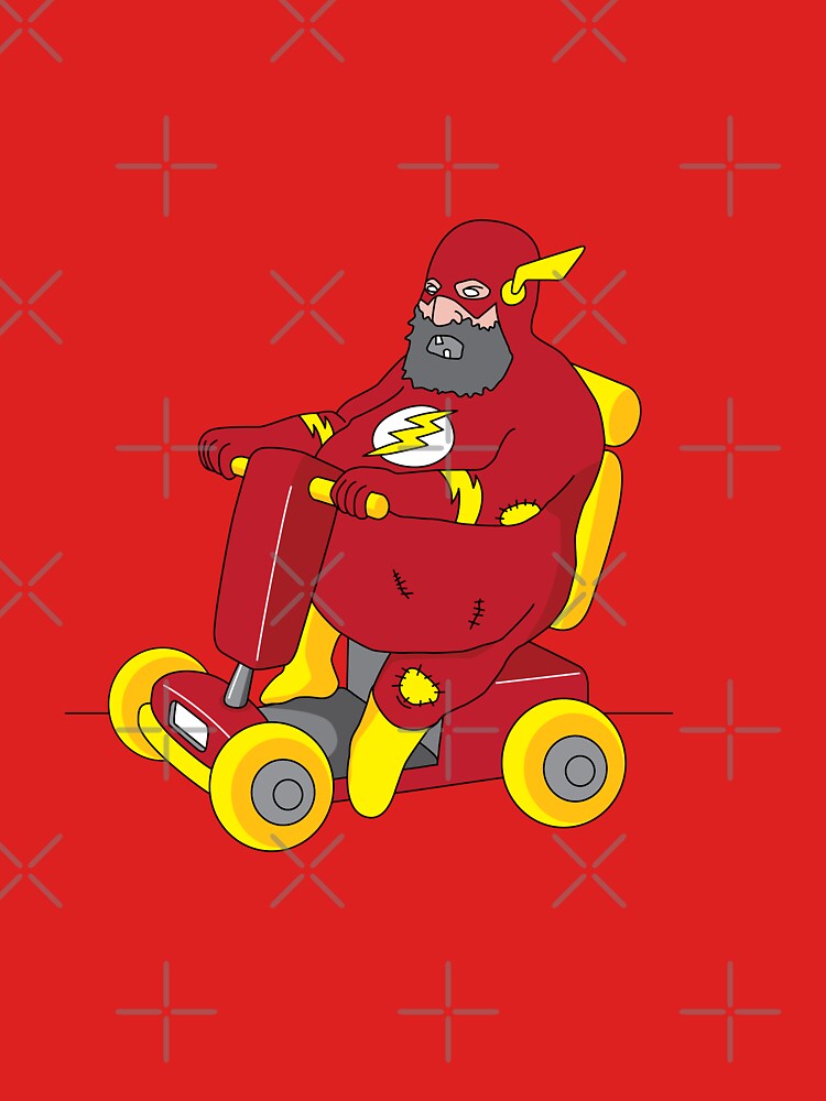 "Fat Flash Super Hero" T-shirt by eZonkey | Redbubble | comics t-shirts ...