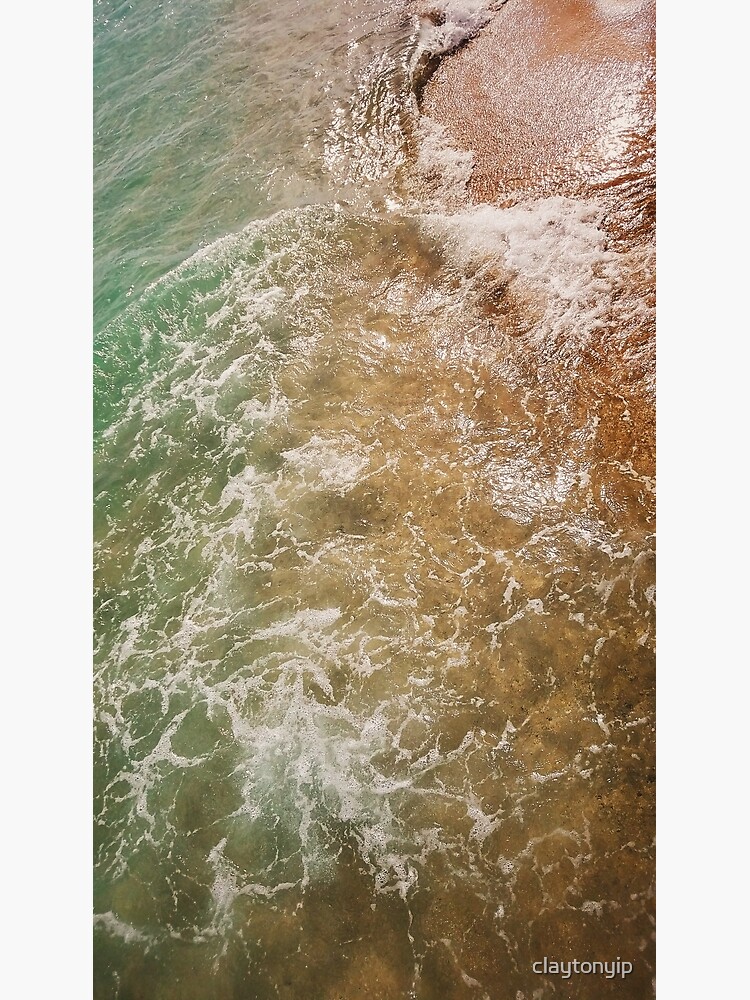 "Two Tone Beach" Poster by claytonyip | Redbubble