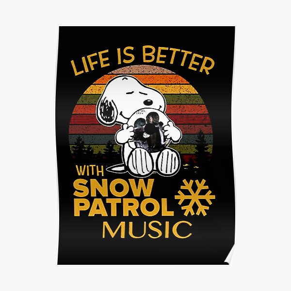 Snow Patrol Wall Art | Redbubble