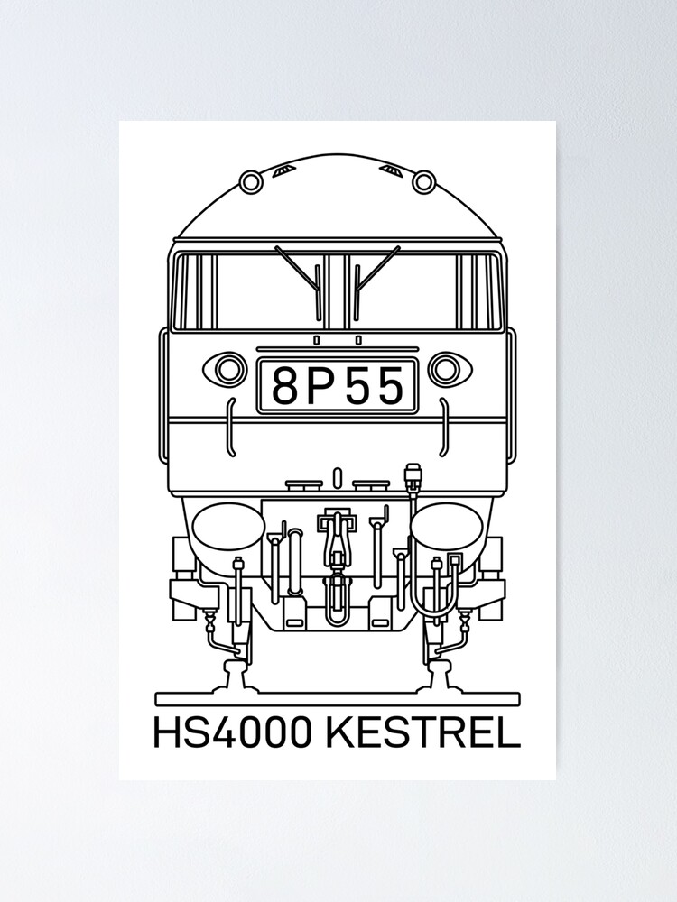 "HS4000 Kestrel Prototype British Rail Diesel Locomotive Train ...