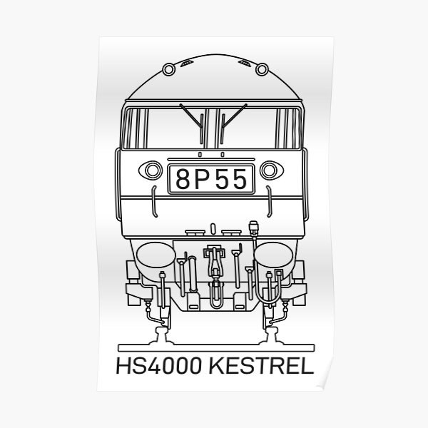 "HS4000 Kestrel Prototype British Rail Diesel Locomotive Train ...
