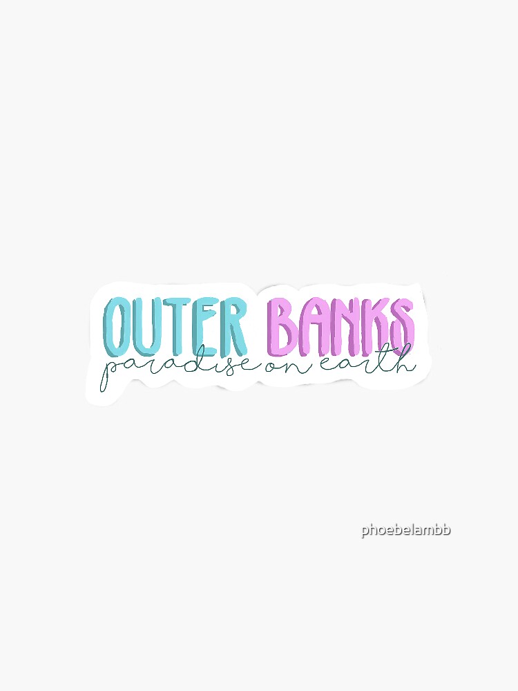 "OBX sticker" Sticker by phoebelambb | Redbubble