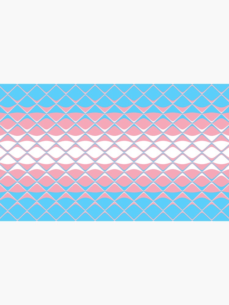 "Contemporary Abstract Art Transgender Pride Flag" Sticker by Dator ...