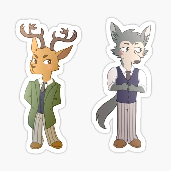 "Beastars" Sticker by mirigumi | Redbubble