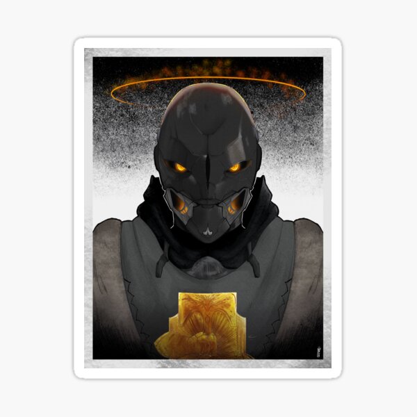 "Iron Lord Felwinter" Sticker for Sale by liizarddraws | Redbubble