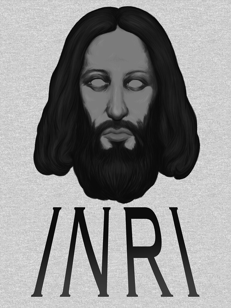 "INRI. Portrait of Jesus." T-shirt by zackdear | Redbubble ...
