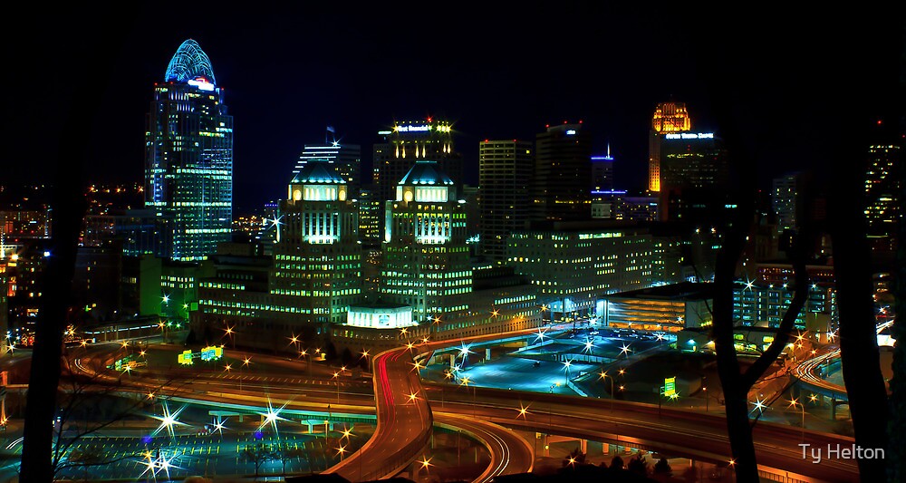 "Overlooking the Queen City 2" by Ty Helton | Redbubble