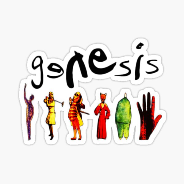 Sticker: Genesis Band | Redbubble