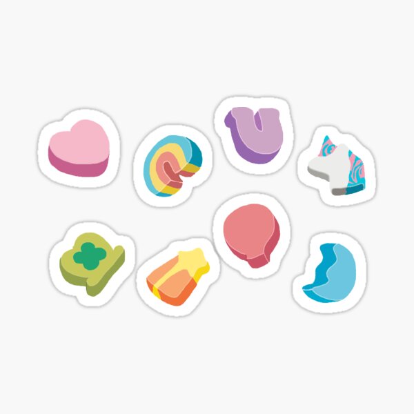 "Lucky Charms Sticker Pack" Sticker for Sale by anikaistok | Redbubble