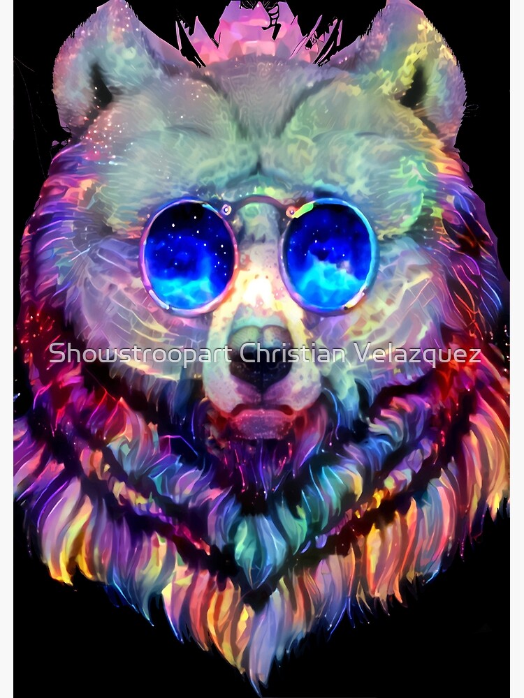 "Cosmic Bear" Art Print by chrishbk67 | Redbubble
